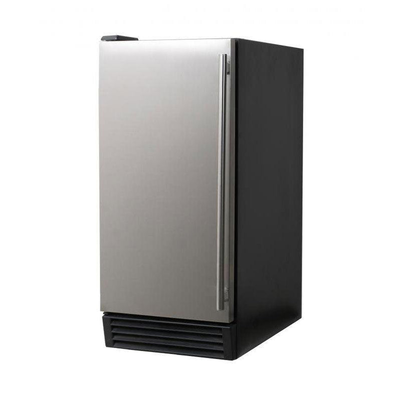 Nella 15" Water Cooled Undercounter Regular Sized Cube Ice Maker - 44 ...
