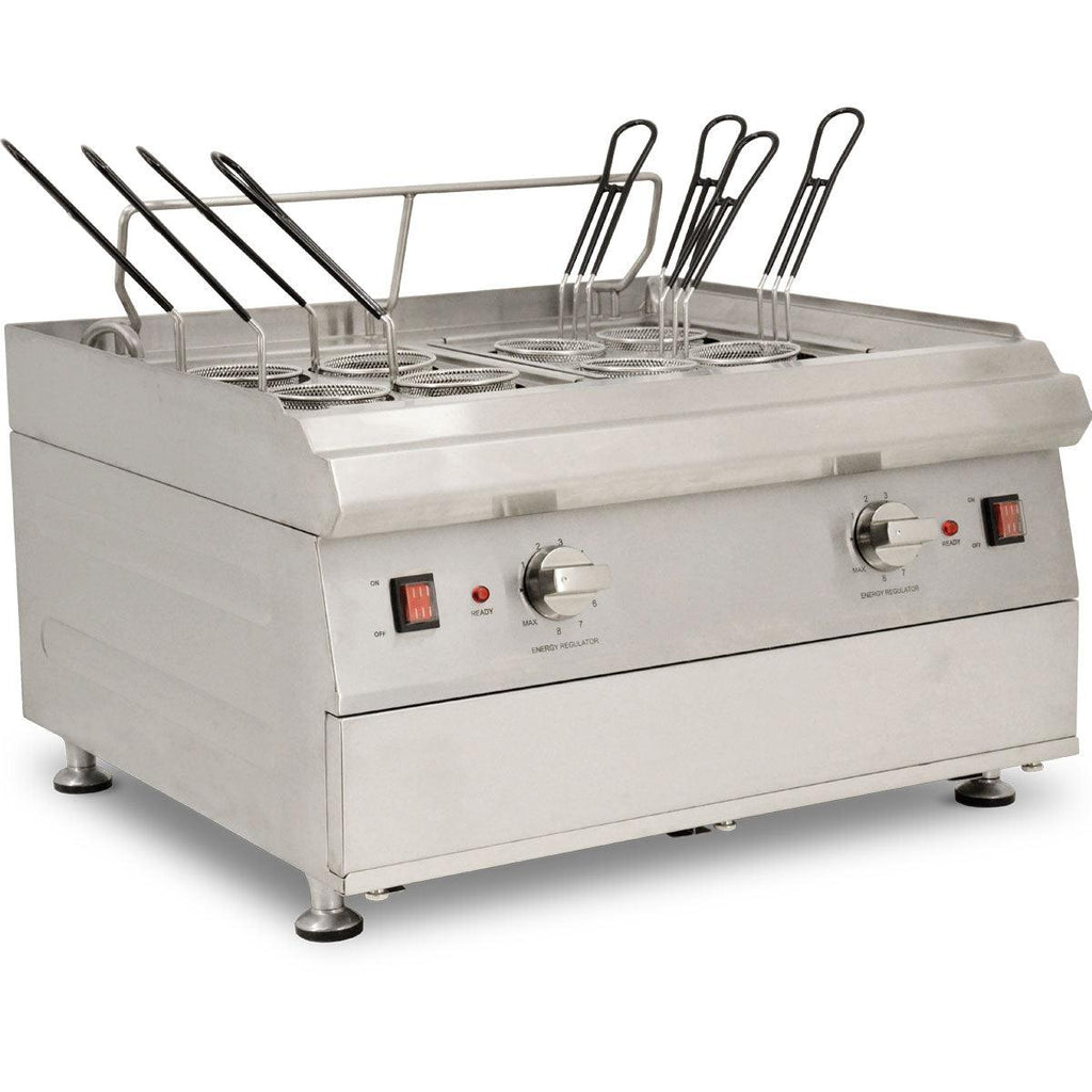 Nella 80L E98 Electric Commercial Pasta Cooker - 220V / 3 Ph — Nella Online