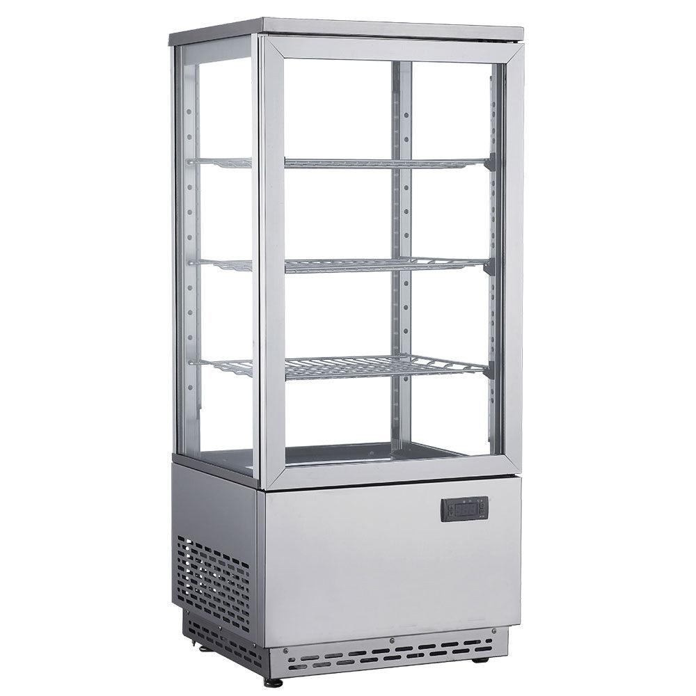 New Air NDC-078-SS 17" Refrigerated Countertop Display Case — Nella Online