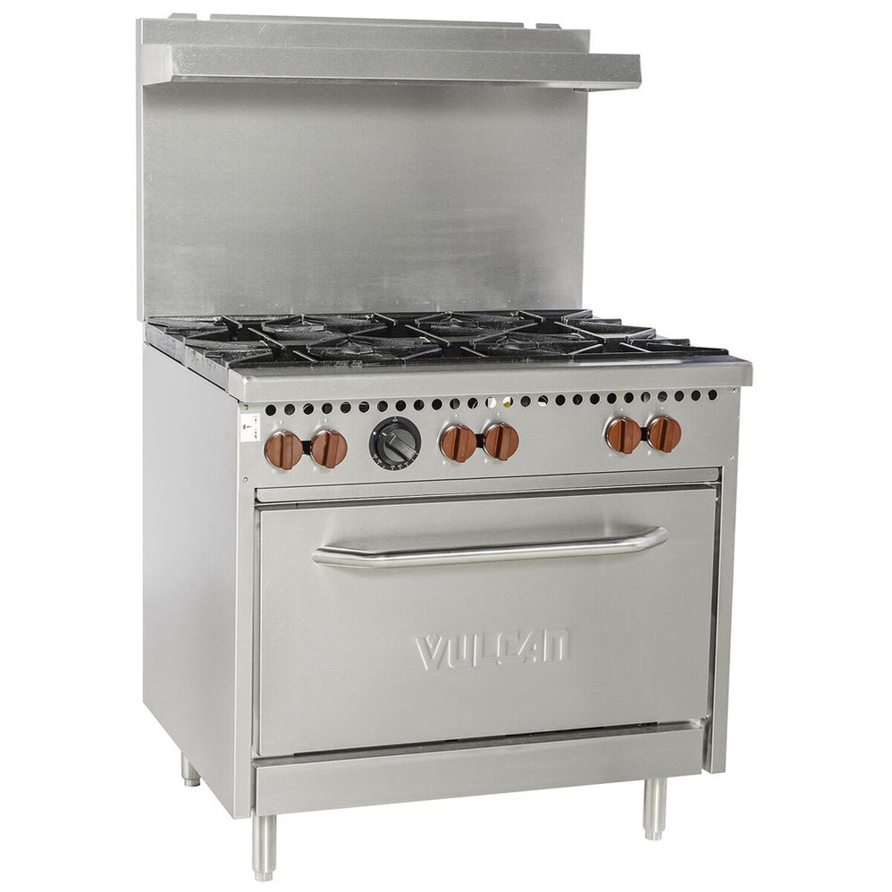 Garland X24-4L Sunfire 24" Natural Gas 4-Burner Restaurant Range With ...